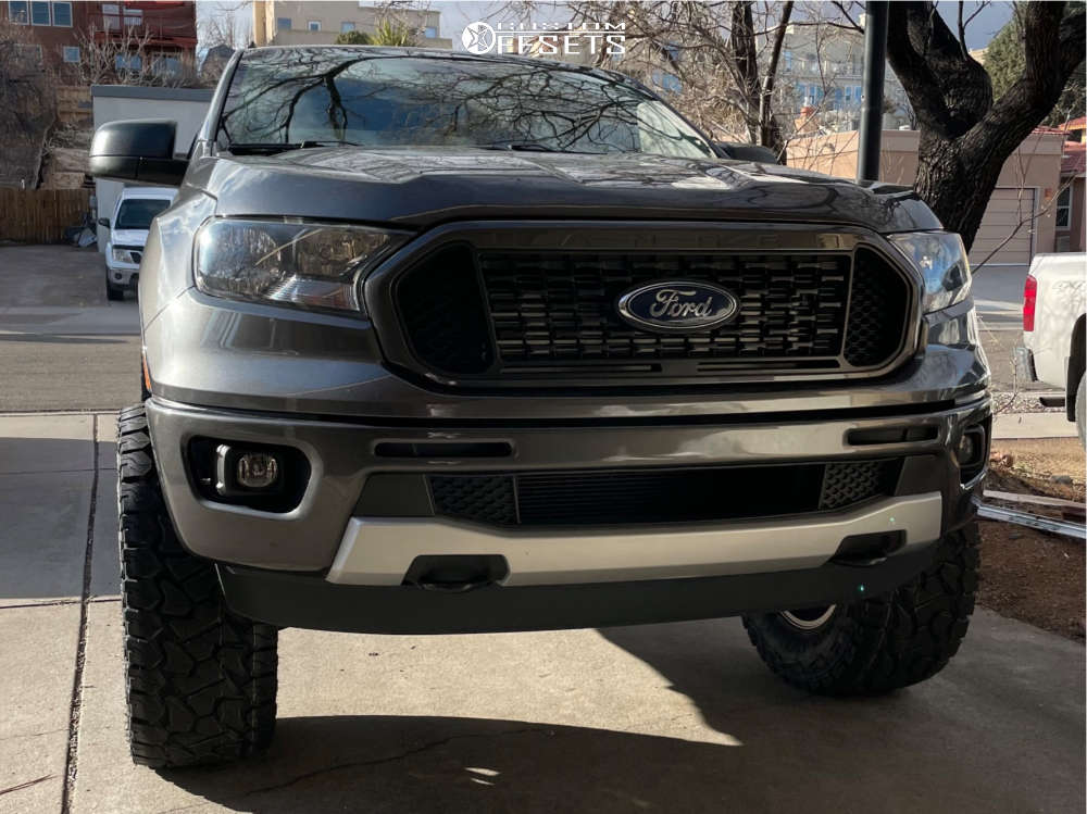 2020 Ford Ranger with 17x8.5 Icon Alloys Alpha and 33/12.5R17 Gladiator ...