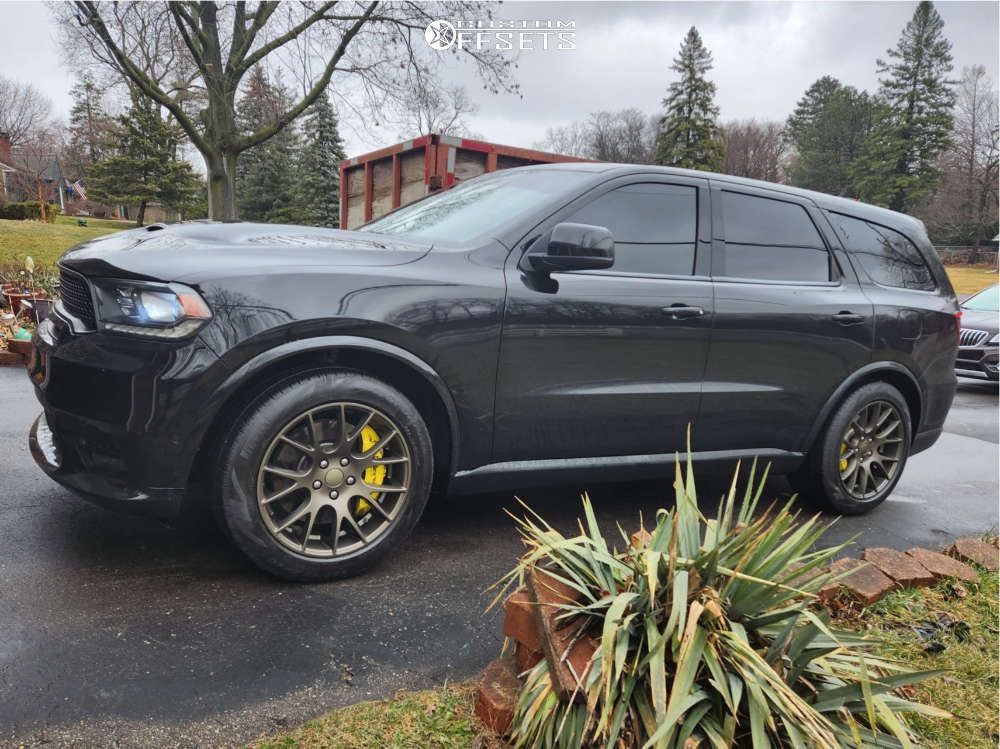 2018 Dodge Durango with 20x10 45 Factory Reproductions Fr70 and 295 ...