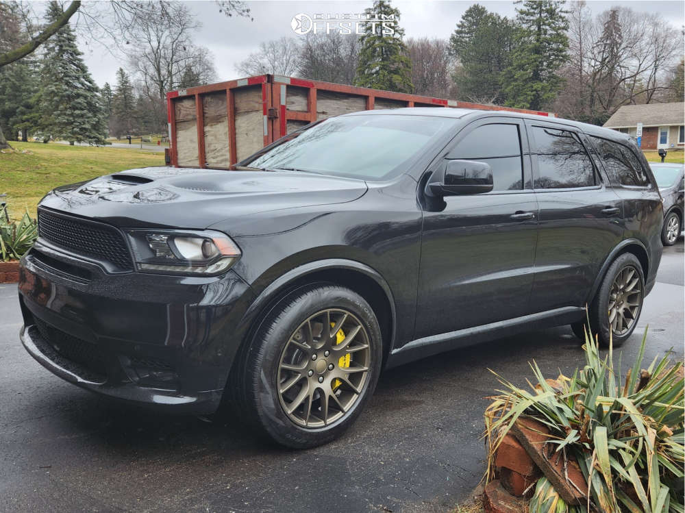 2018 Dodge Durango with 20x10 45 Factory Reproductions Fr70 and 295 ...