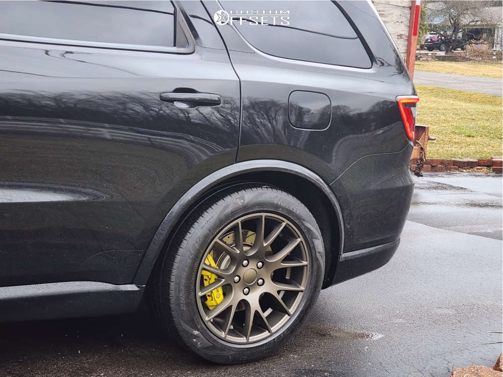 2018 Dodge Durango with 20x10 45 Factory Reproductions Fr70 and 295 ...