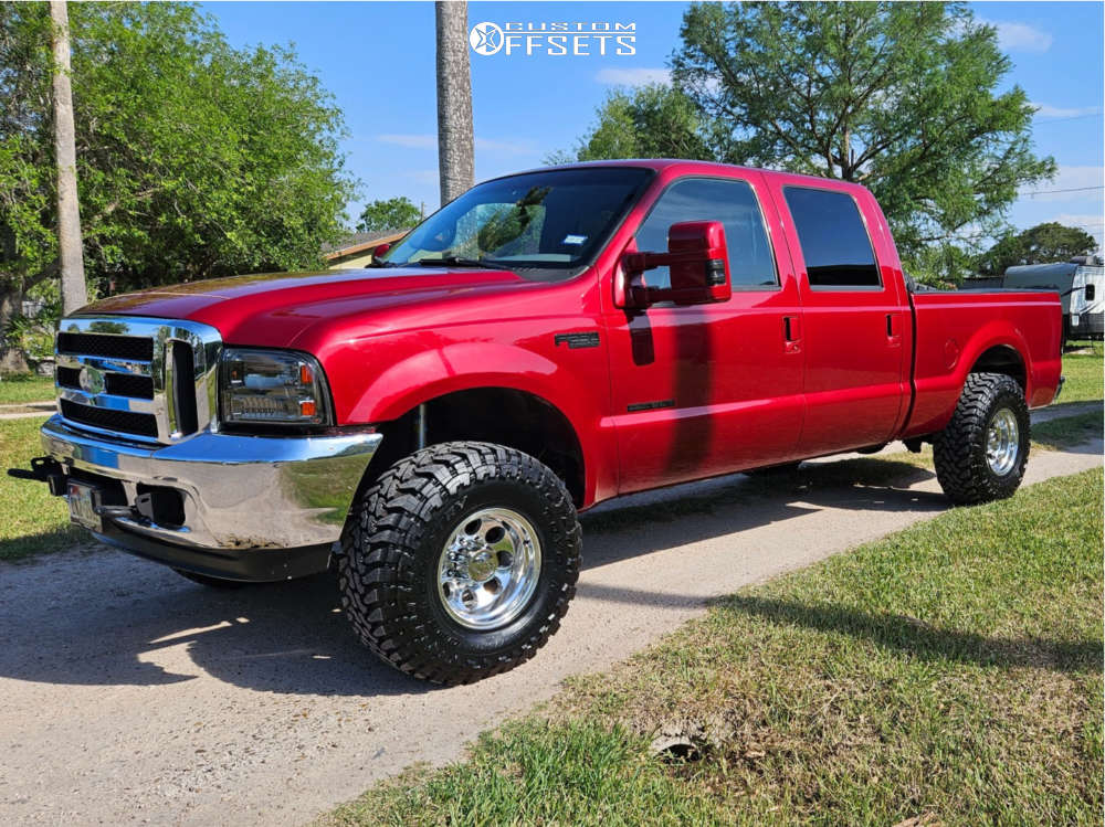 2001 Ford F-250 Super Duty with 16x10 -38 Alloy Ion 171 and 315/75R16 ...