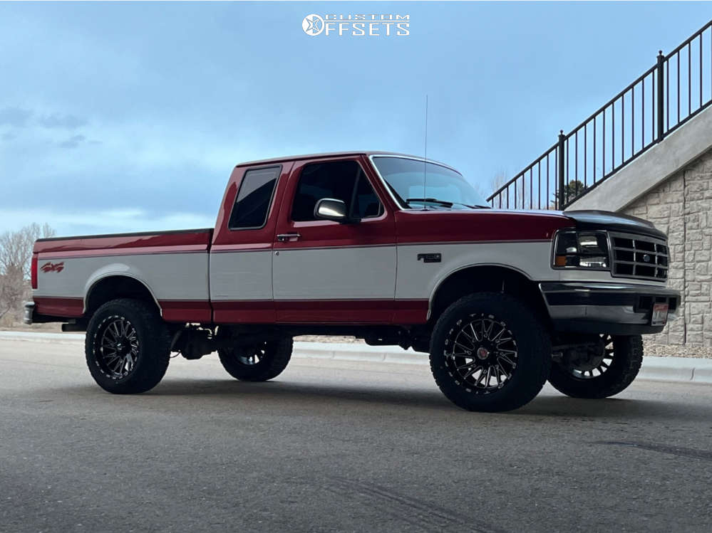 1992 Ford F-150 with 20x10 -19 TIS 547bm and 275/65R20 Kenda Klever At2 ...