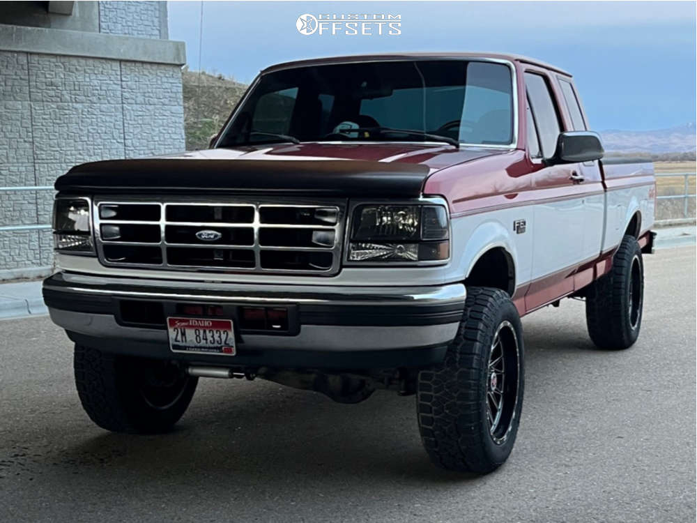 1992 Ford F-150 with 20x10 -19 TIS 547bm and 275/65R20 Kenda Klever At2 ...