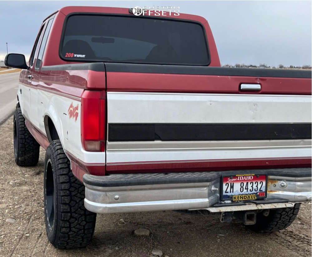 1992 Ford F-150 with 20x10 -19 TIS 547bm and 275/65R20 Kenda Klever At2 ...