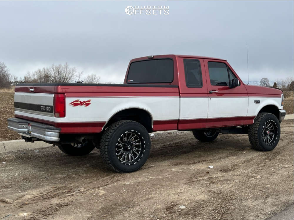 1992 Ford F-150 with 20x10 -19 TIS 547bm and 275/65R20 Kenda Klever At2 ...