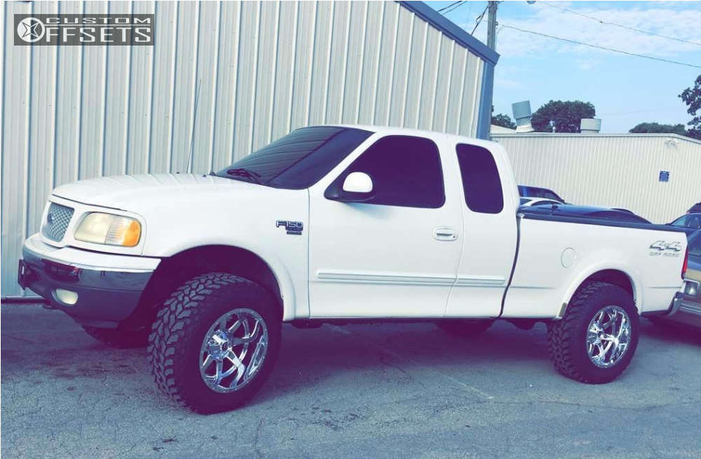 1999 Ford F-150 with 20x12 -44 Fuel Maverick D536 and 35/12.5R20 ...
