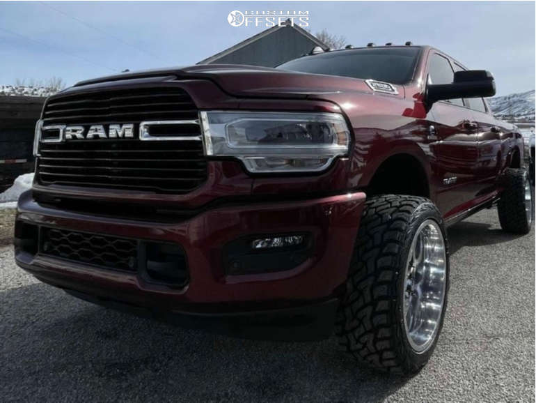 2021 Ram 2500 with 22x12 -51 Cali Offroad Summit and 33/12.5R22 ...
