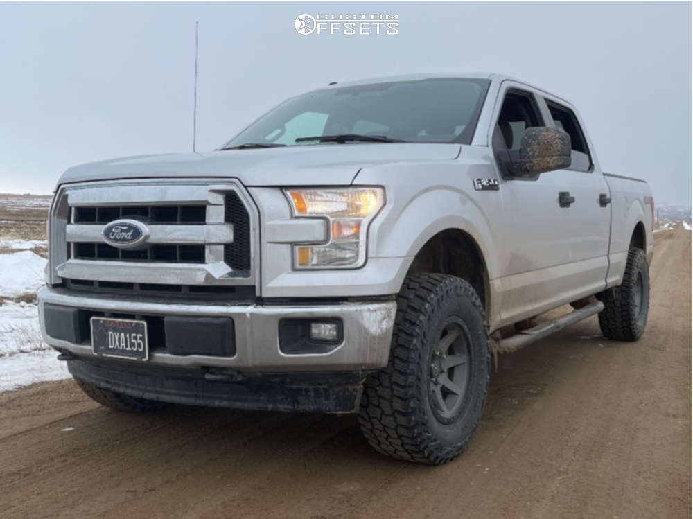 2017 Ford F-150 with 17x8.5 6 Icon Alloys Rebound and 33/12.5R17 Mickey ...