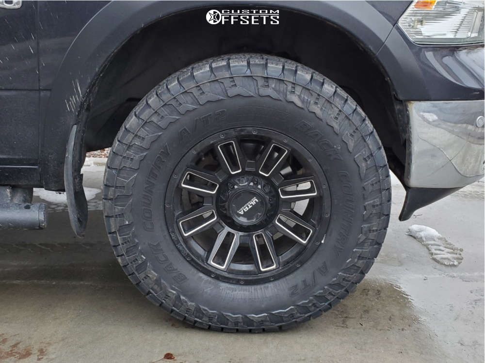 2015 Ram 1500 with 18x9 1 Ultra Apocalypse and 35/12.5R18 Back Country ...
