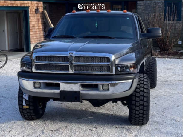 2002 Dodge Ram 2500 with 16x10 -38 Alloy Ion Style 171 and 35/12.5R16 ...