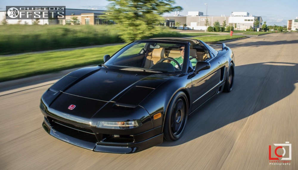 1995 Acura NSX with 18x8 35 Volk Te37 and 215/35R18 Falken Fk453 and ...