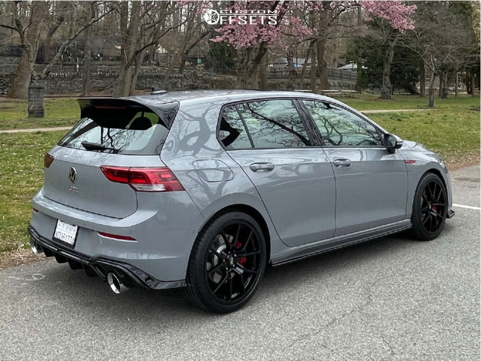 2023 Volkswagen GTI with 19x8.5 45 Neuspeed Rse10 and 245/35R19 ...