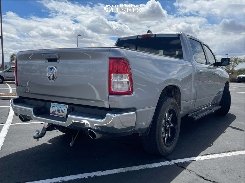 2022 Ram 1500 with 20x9 0 Vision Spyder and 275/60R20 Atturo Trail ...