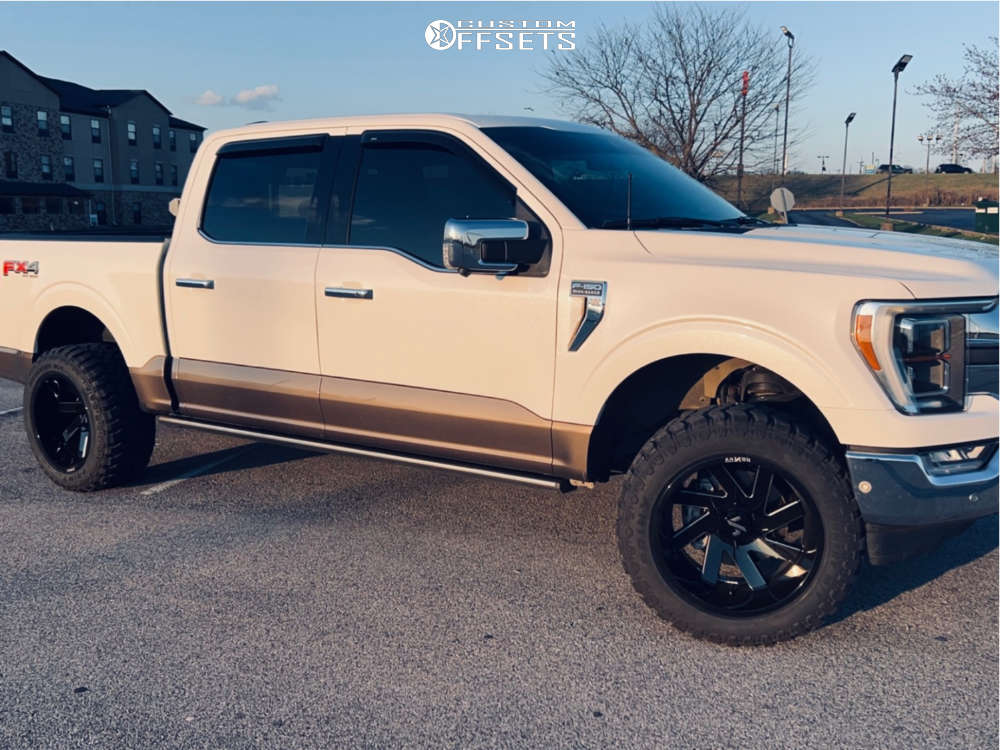 2021 Ford F-150 with 20x12 -51 ARKON OFF-ROAD Lincoln and 33/12.5R20 ...