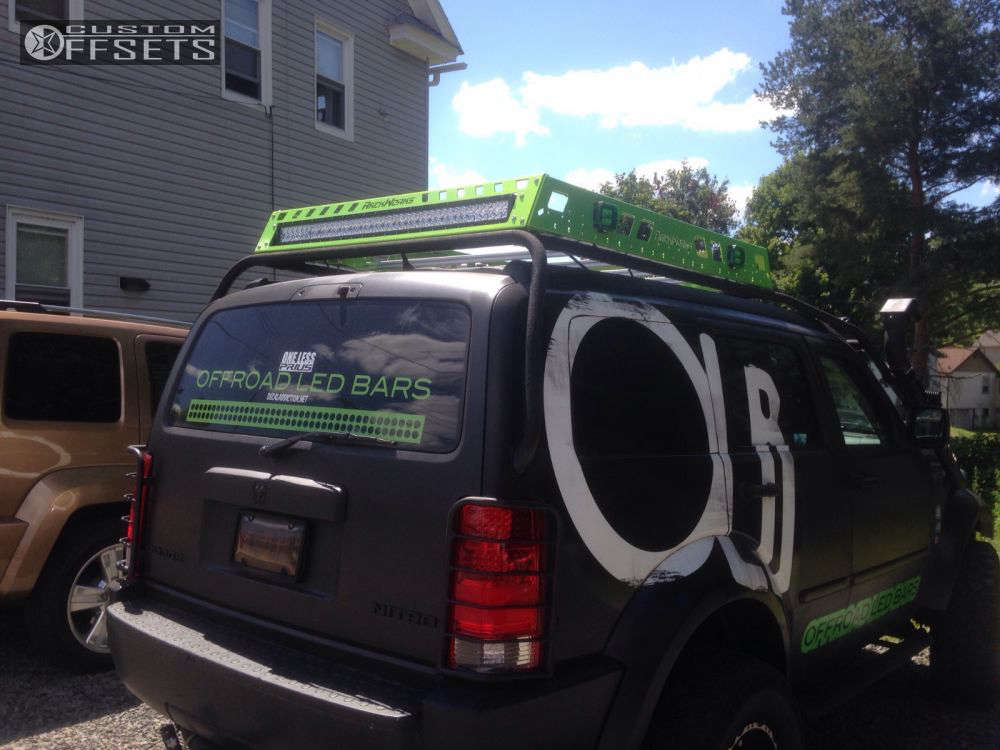 2011 Dodge Nitro with 17x9 -12 Ballistic Hostel and 305/65R17 Mickey ...
