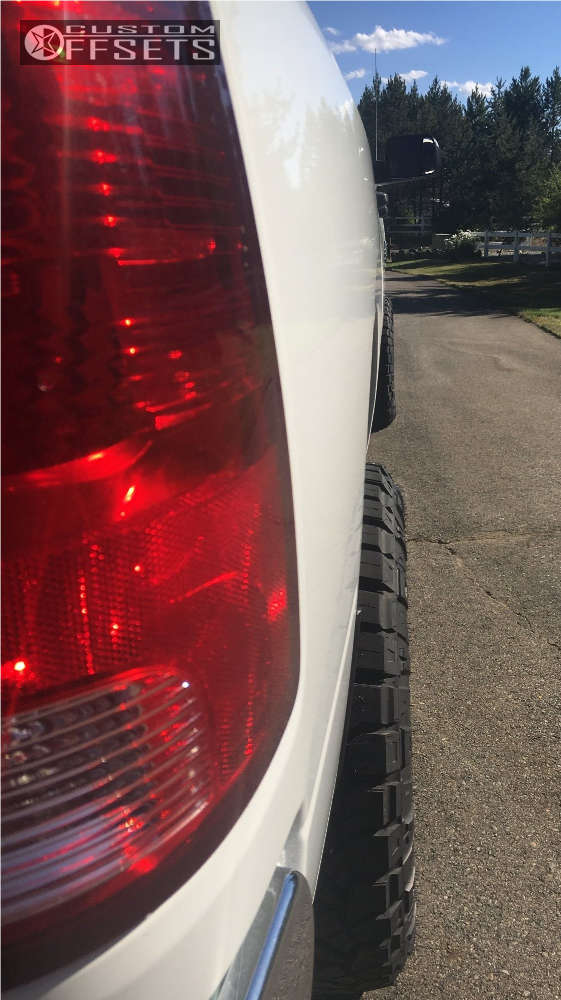 2015 Ram 2500 with 18x9 18 DWT El Arco and 295/70R18 Nitto Ridge ...