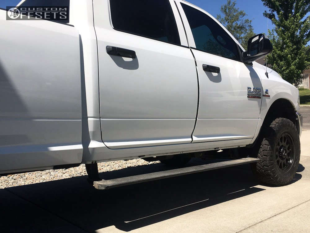 2015 Ram 2500 with 18x9 18 DWT El Arco and 295/70R18 Nitto Ridge ...