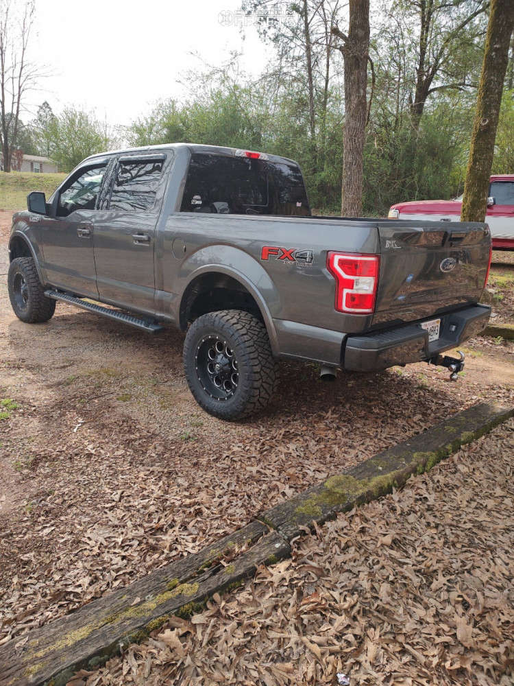 2018 Ford F-150 with 18x9 -12 Fuel Revolver and 33/12.5R18 Nitto Ridge ...
