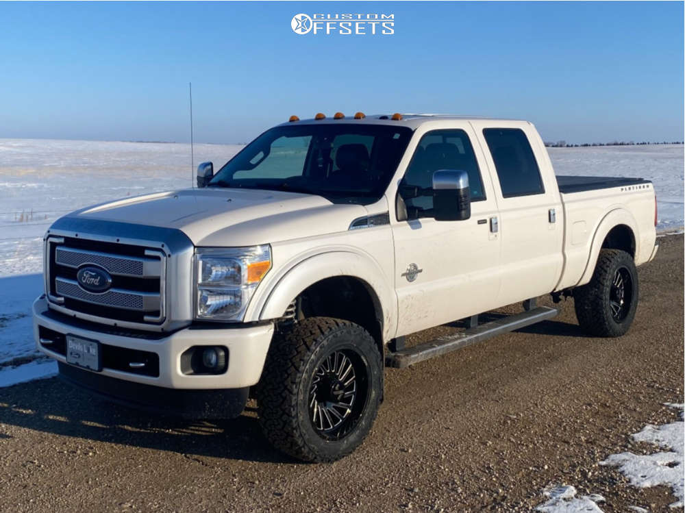 2015 Ford F-250 Super Duty with 20x10 -25 ARKON OFF-ROAD Caesar and 33/ ...