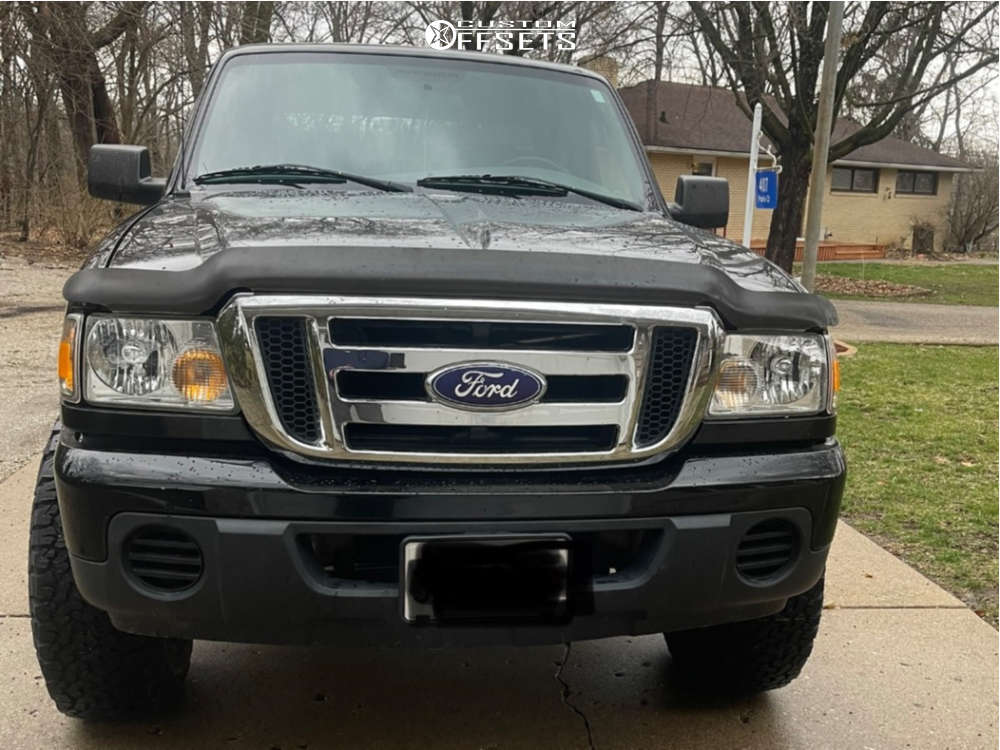 2009 Ford Ranger with 15x8 -25 Alloy Ion 171 and 33/10.5R15 BFGoodrich ...