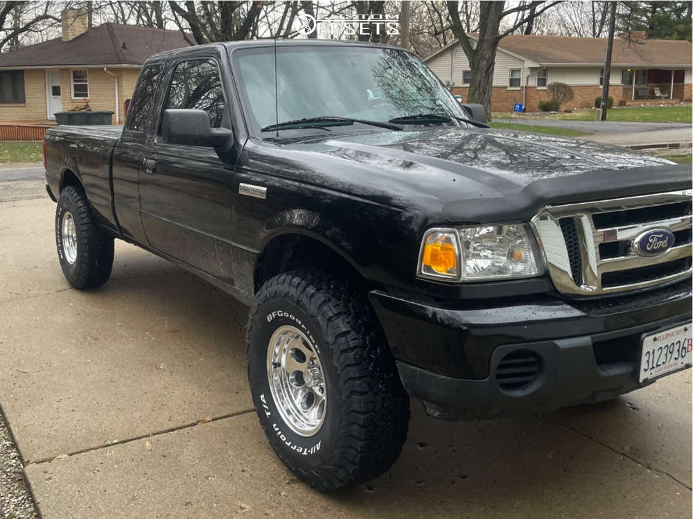 2009 Ford Ranger with 15x8 -25 Alloy Ion 171 and 33/10.5R15 BFGoodrich ...
