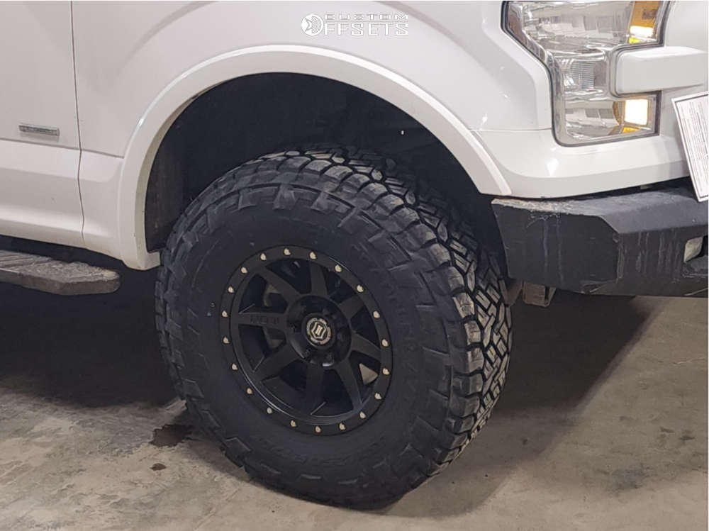 2016 Ford F-150 with 17x8.5 6 Icon Alloys Rebound and 35/12.5R17 Nitto ...