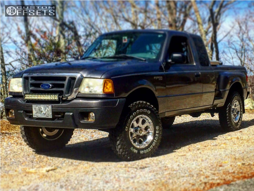 2004 Ford Ranger with 15x7 -6 American Racing ATX Ledge and 265/75R15 ...