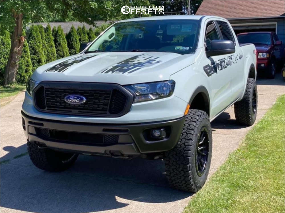 2022 Ford Ranger with 18x9 1 Fuel Rebel 6 and 285/65R18 BFGoodrich All ...