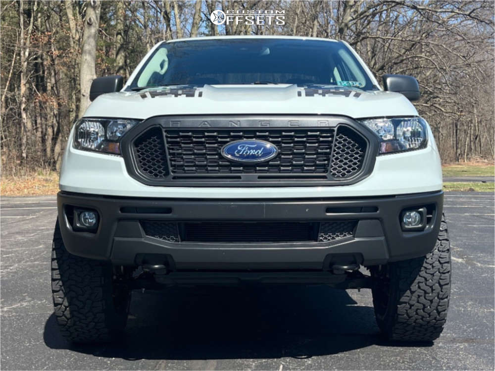 2022 Ford Ranger with 18x9 1 Fuel Rebel 6 and 285/65R18 BFGoodrich All ...