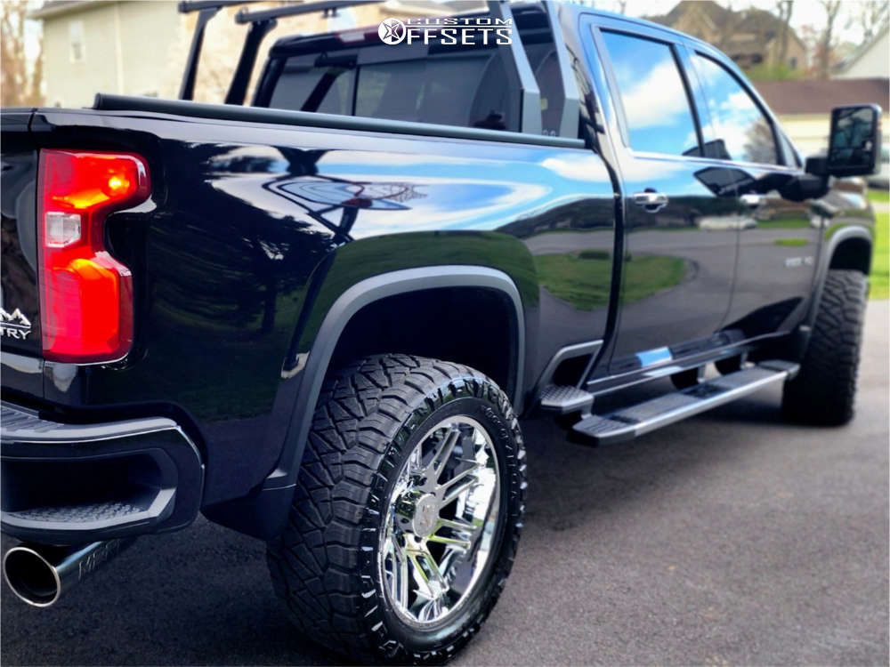 2020 Chevrolet Silverado 2500 HD with 22x10 -25 ARKON OFF-ROAD Davinci ...
