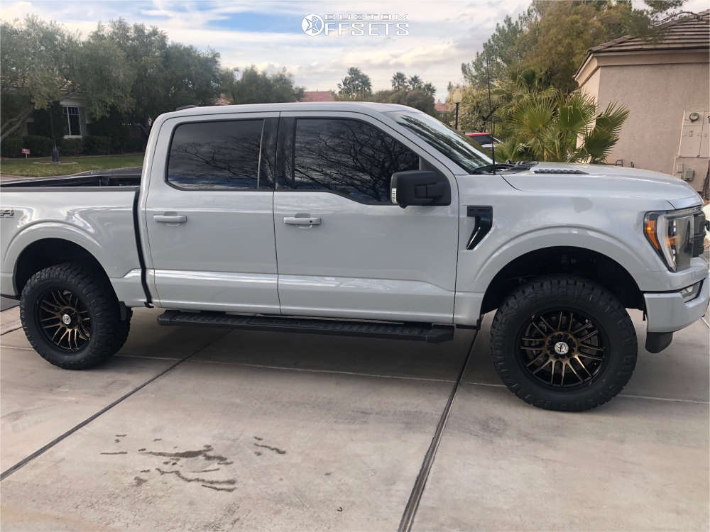 2023 Ford F-150 with 20x9 12 XF Offroad Xf-232 and 295/60R20 Nitto ...