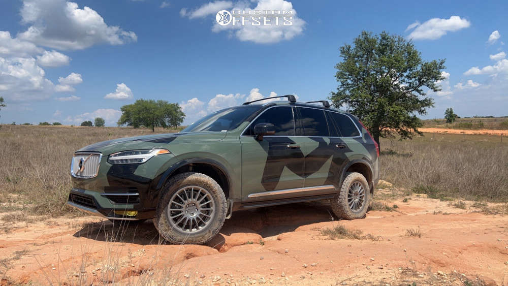 2016 Volvo XC90 with 18x8 38 Vision Monaco and 265/60R18 Toyo Tires ...