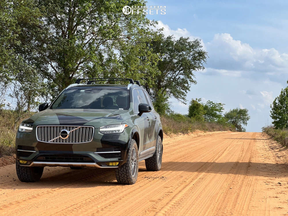 2016 Volvo XC90 with 18x8 38 Vision Monaco and 265/60R18 Toyo Tires ...