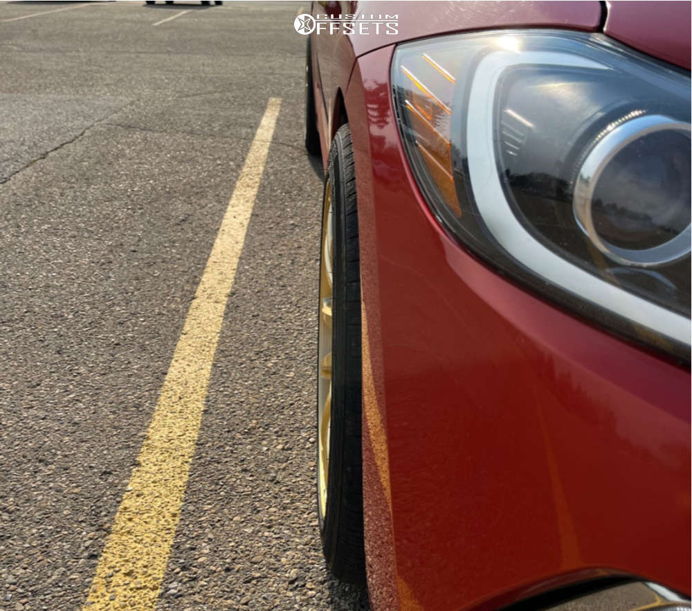 2017 Hyundai Elantra with 17x8 35 RTX R-Spec Stag and 225/45R17 Nexen N ...