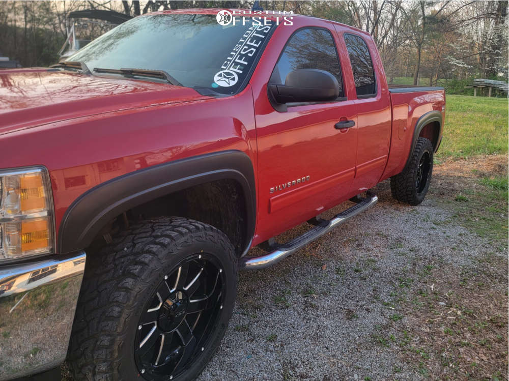 2013 Chevrolet Silverado 1500 with 20x9 0 HD Offroad 8-point and 33/11 ...