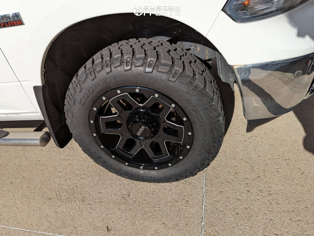 2016 Ram 1500 with 20x9 18 Ultra Warlock and 275/60R20 Cooper ...