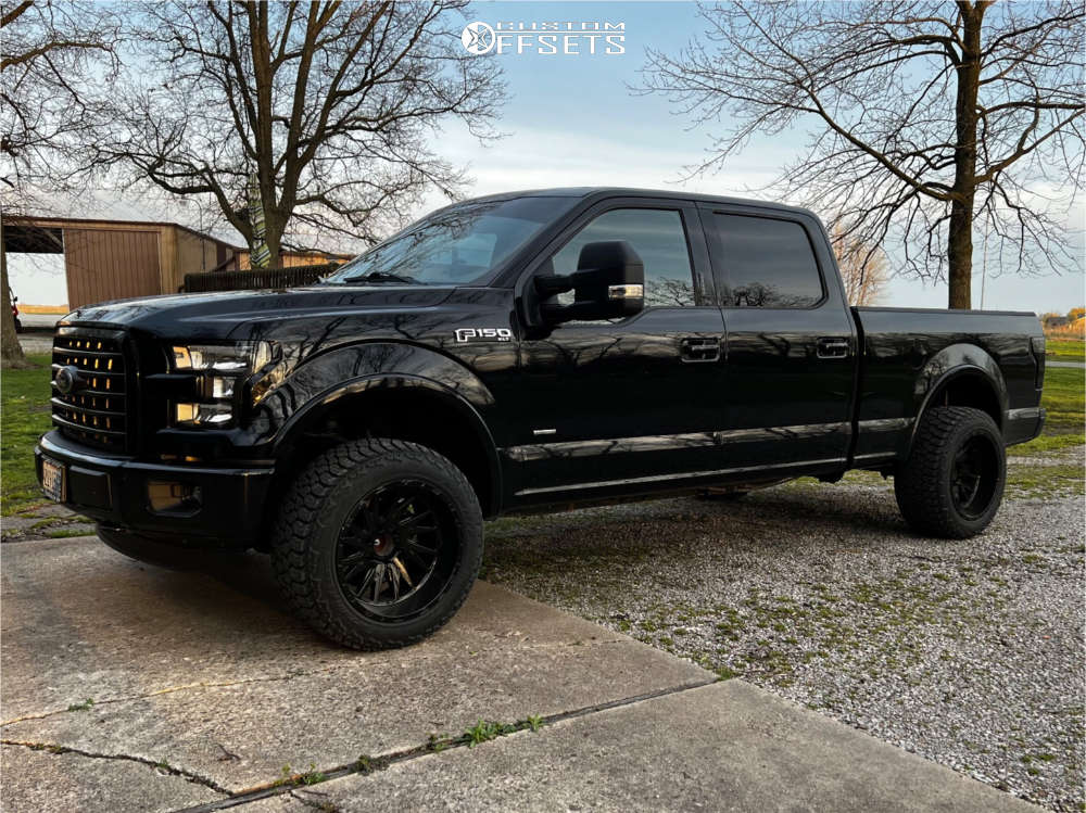 2016 Ford F-150 with 20x12 -44 TIS 547b and 33/12.5R20 AMP Terrain ...