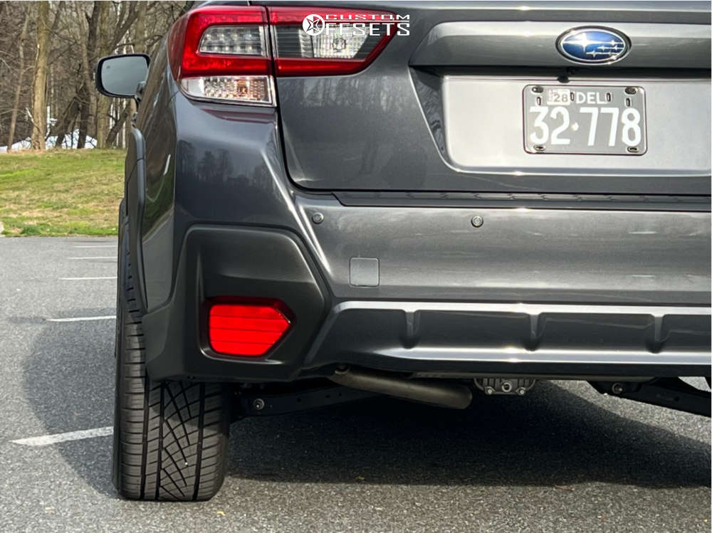 2023 Subaru Crosstrek with 18x8.5 40 Option Lab R716 and 245/50R18 ...