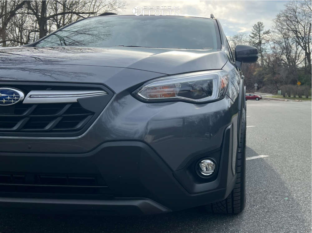 2023 Subaru Crosstrek with 18x8.5 40 Option Lab R716 and 245/50R18 ...