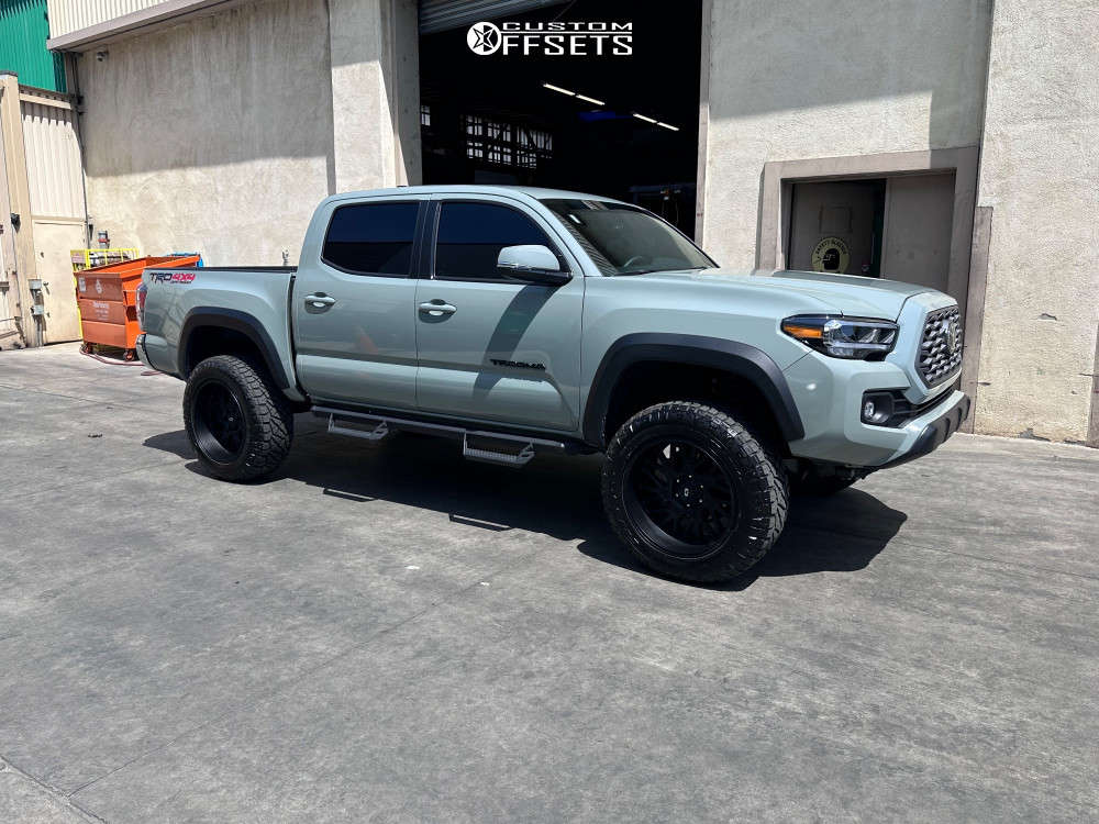 2023 Toyota Tacoma with 20x10 -25 Vision Brawl and 275/60R20 Nitto ...