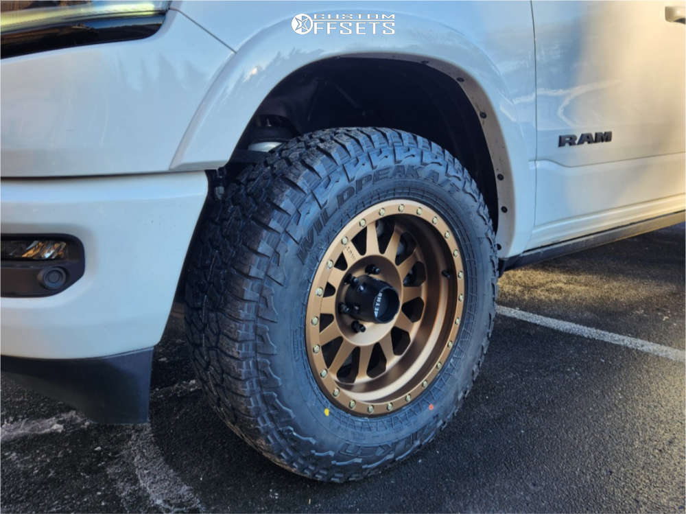 2022 Ram 1500 with 18x9 -12 Method Double Standard and 275/65R18 Falken ...