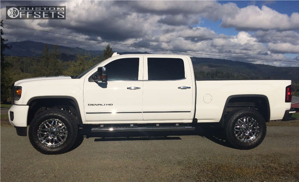 2016 GMC Sierra 3500 HD with 20x9 18 American Racing Ar910 and 295 ...