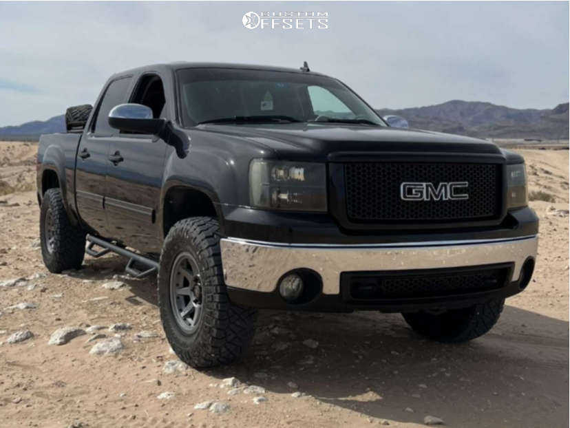 2009 GMC Sierra 1500 with 17x8.5 Icon Alloys Rebound Pro and 305/70R17 ...
