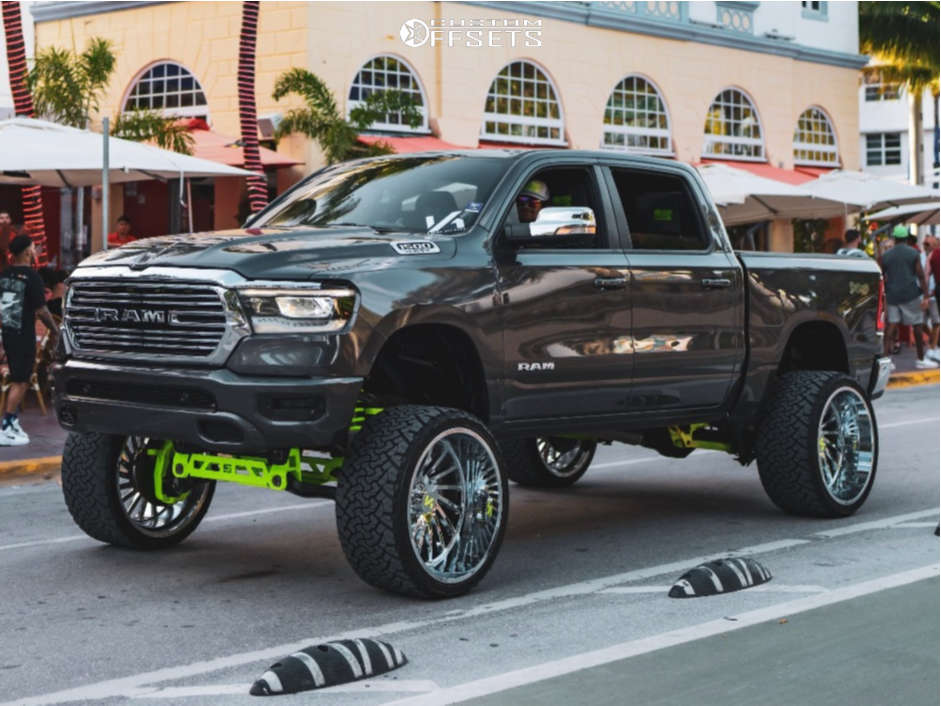 2021 Ram 1500 with 26x14 -81 ARKON OFF-ROAD Caesar and 35/15.5R26 Venom ...