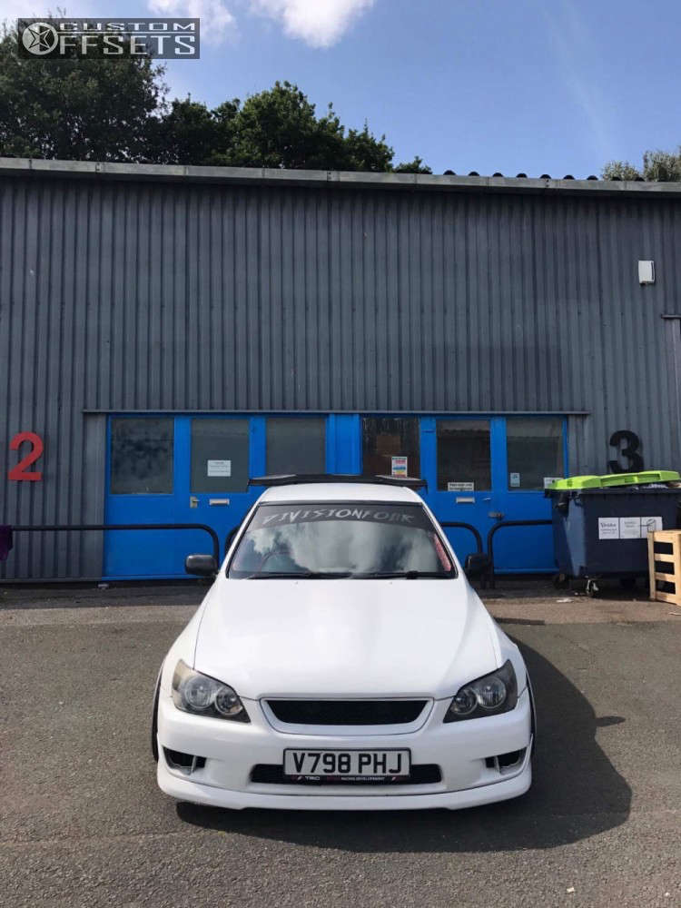 2001 Lexus IS300 with 18x10 12 Rota Mxr and 225/40R18 Nankang AS-1 and ...