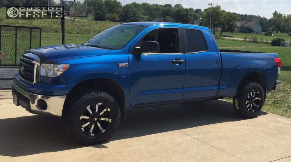 2010 Toyota Tundra with 18x9 12 K2 Offroad Fitz and 275/70R18 Toyo ...