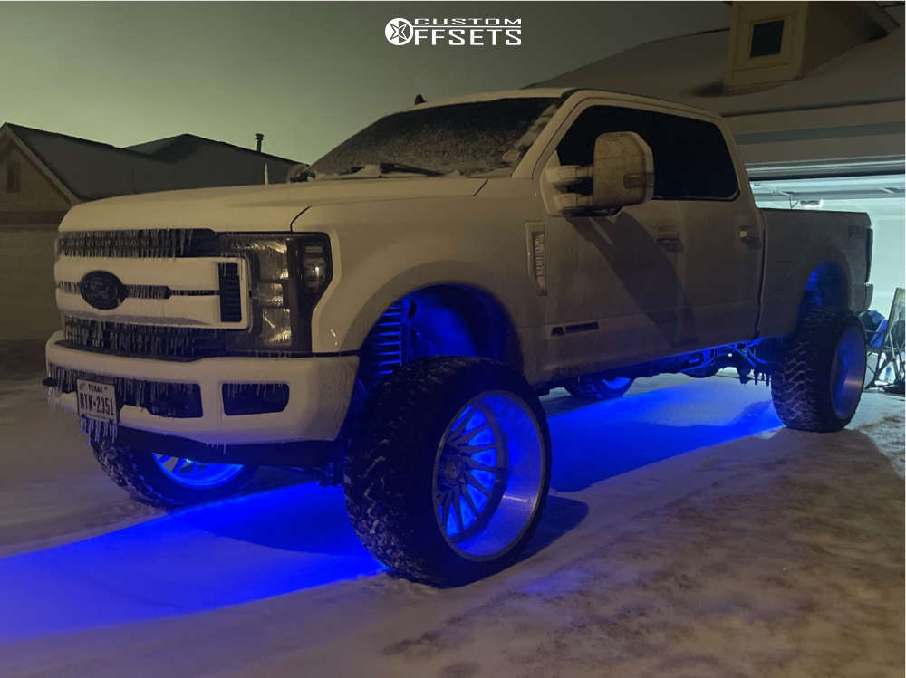 2019 Ford F-250 Super Duty with 26x16 -101 American Force Morph Cc and ...