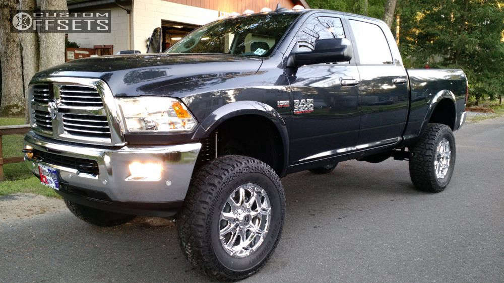 2016 Ram 3500 with 20x9 18 XD Badlands and 37/12.5R20 Dick Cepek Fun ...