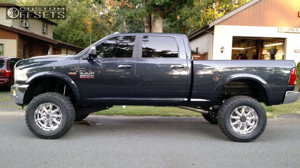 2016 Ram 3500 with 20x9 18 XD Badlands and 37/12.5R20 Dick Cepek Fun ...