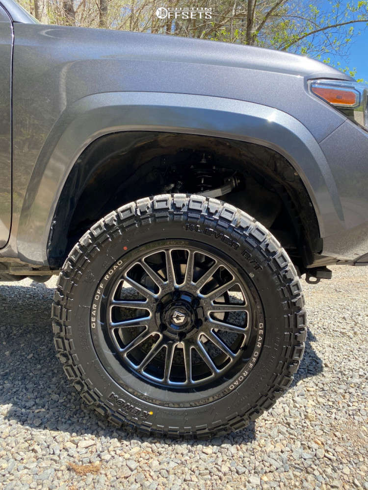 2017 Toyota Tacoma with 20x10 -19 Gear Off-Road Leverage and 285/55R20 Kenda Klever R/T and ...